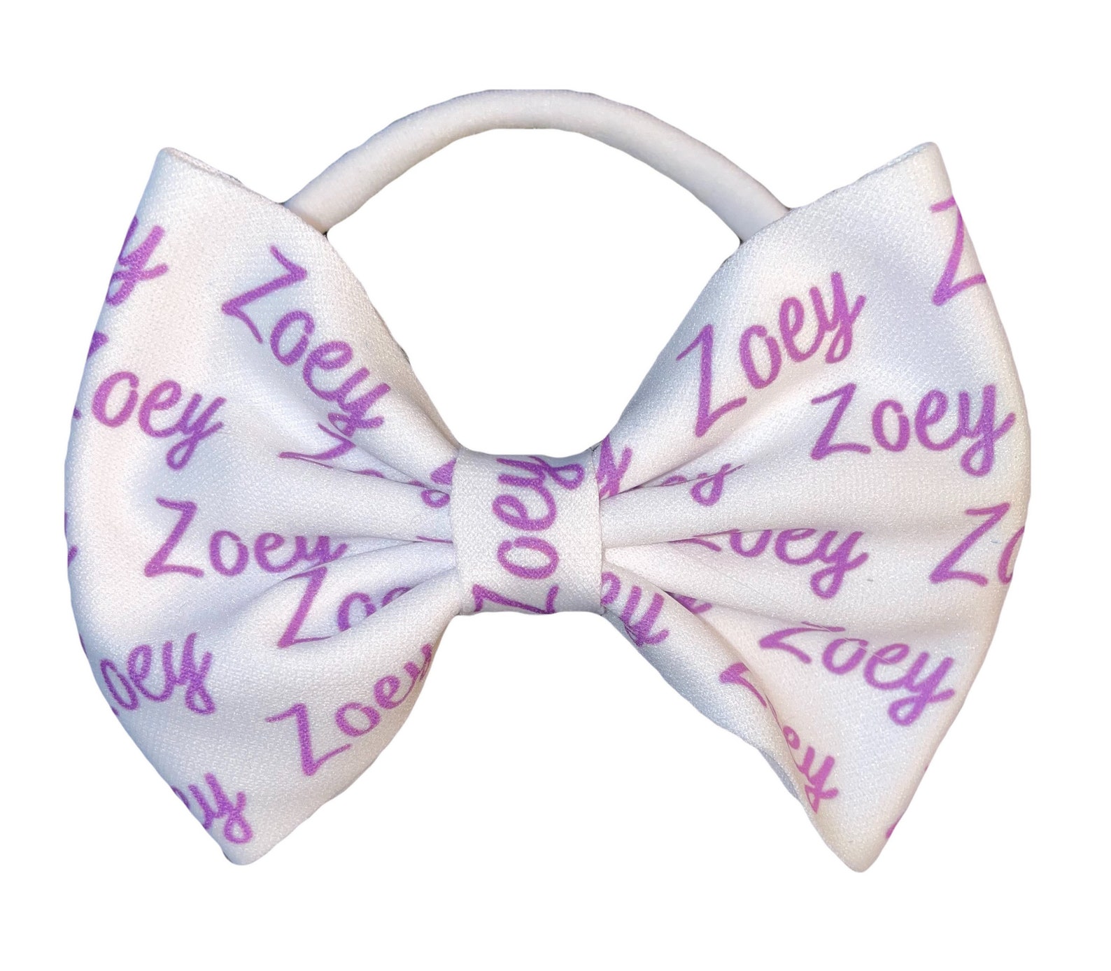 Girls Bow Hat or Headband With NAME! Baby Girl Bow! Custom Made Fabric ...