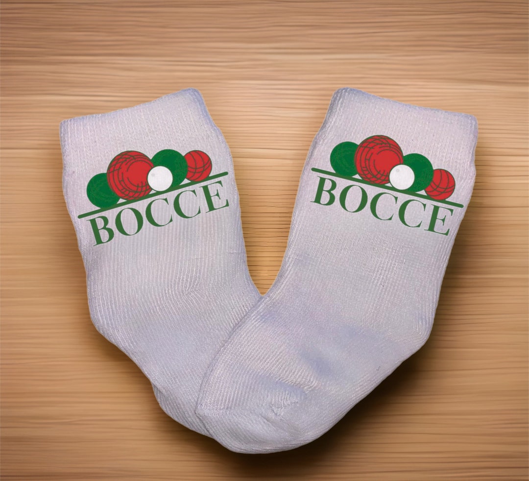 Baby/toddler/child Bocce Ball Socks. Multiple Sizes Offered. Choose ...