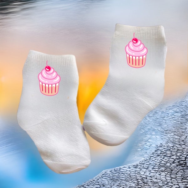 Cupcake Socks - Etsy