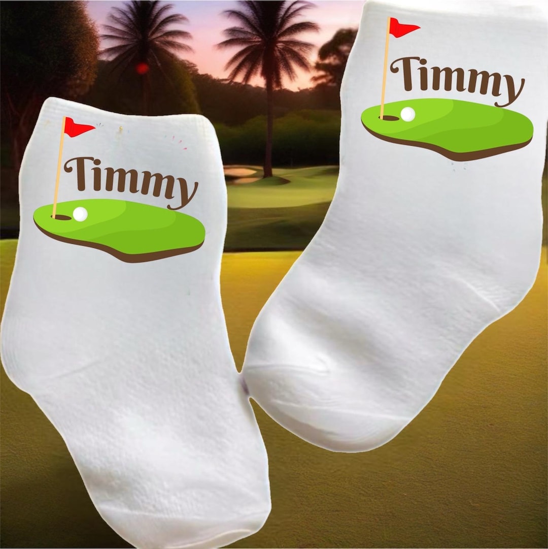 Baby/toddler/child Golf Socks. Multiple Sizes Offered. Choose From 0-6 ...