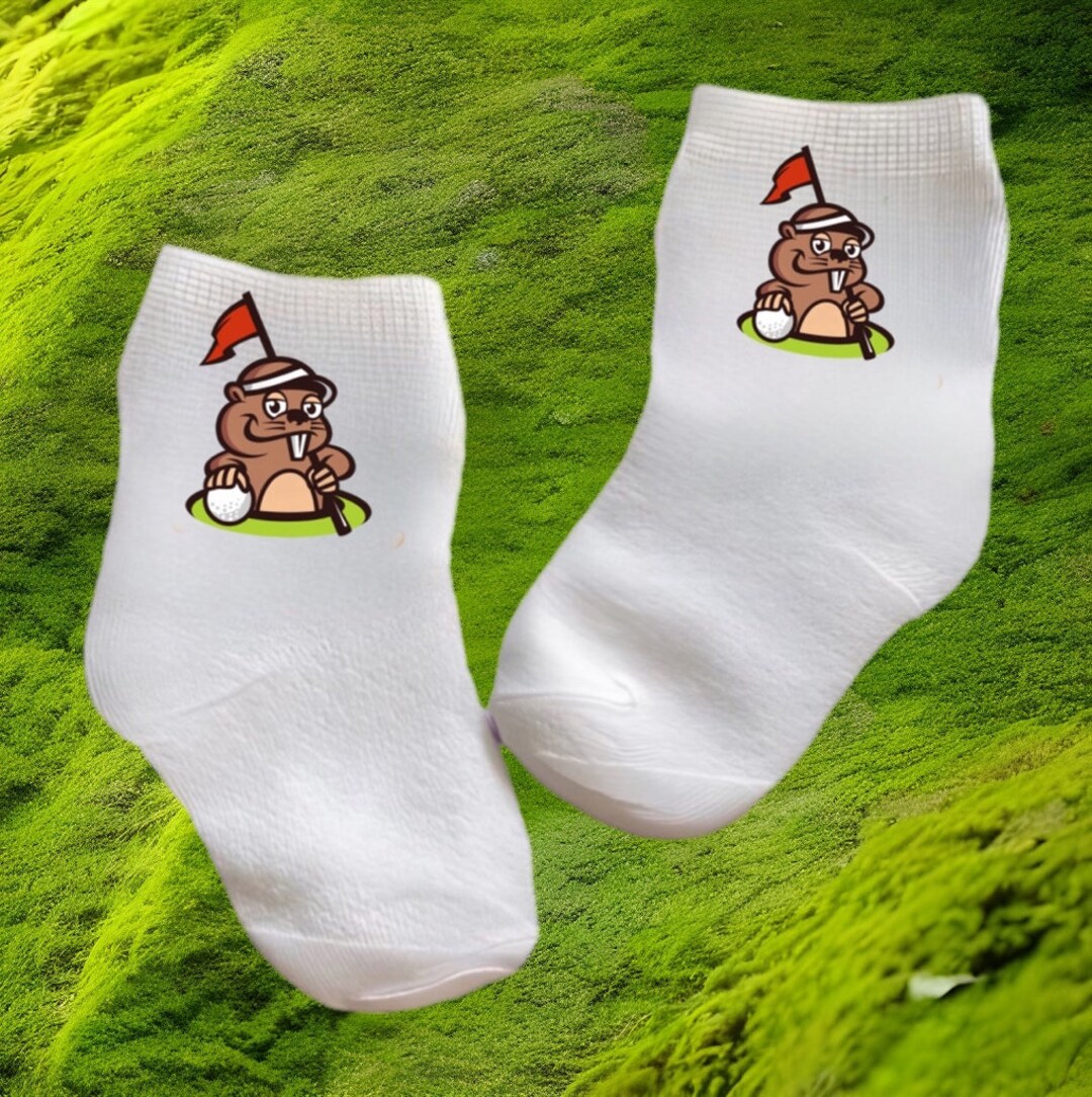 Baby/toddler/child Gopher Golf Socks. Multiple Sizes Offered. You ...