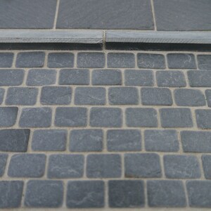 100sq Ins 1:12th Scale REAL SLATE Miniature Cobbles - Etsy UK