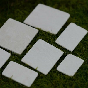 100 Sq Ins REAL LIMESTONE Miniature Random Flagstones - Etsy