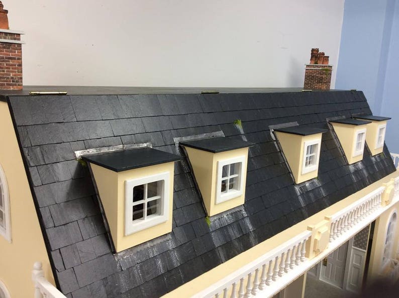 100 1:12th Scale MINIATUREBRICKSCOM REAL Slate Miniature Dolls House ...