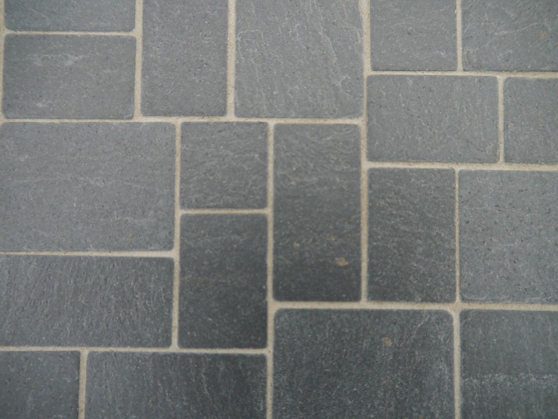 100 Sq Ins REAL SLATE Miniature Random Flagstones - Etsy