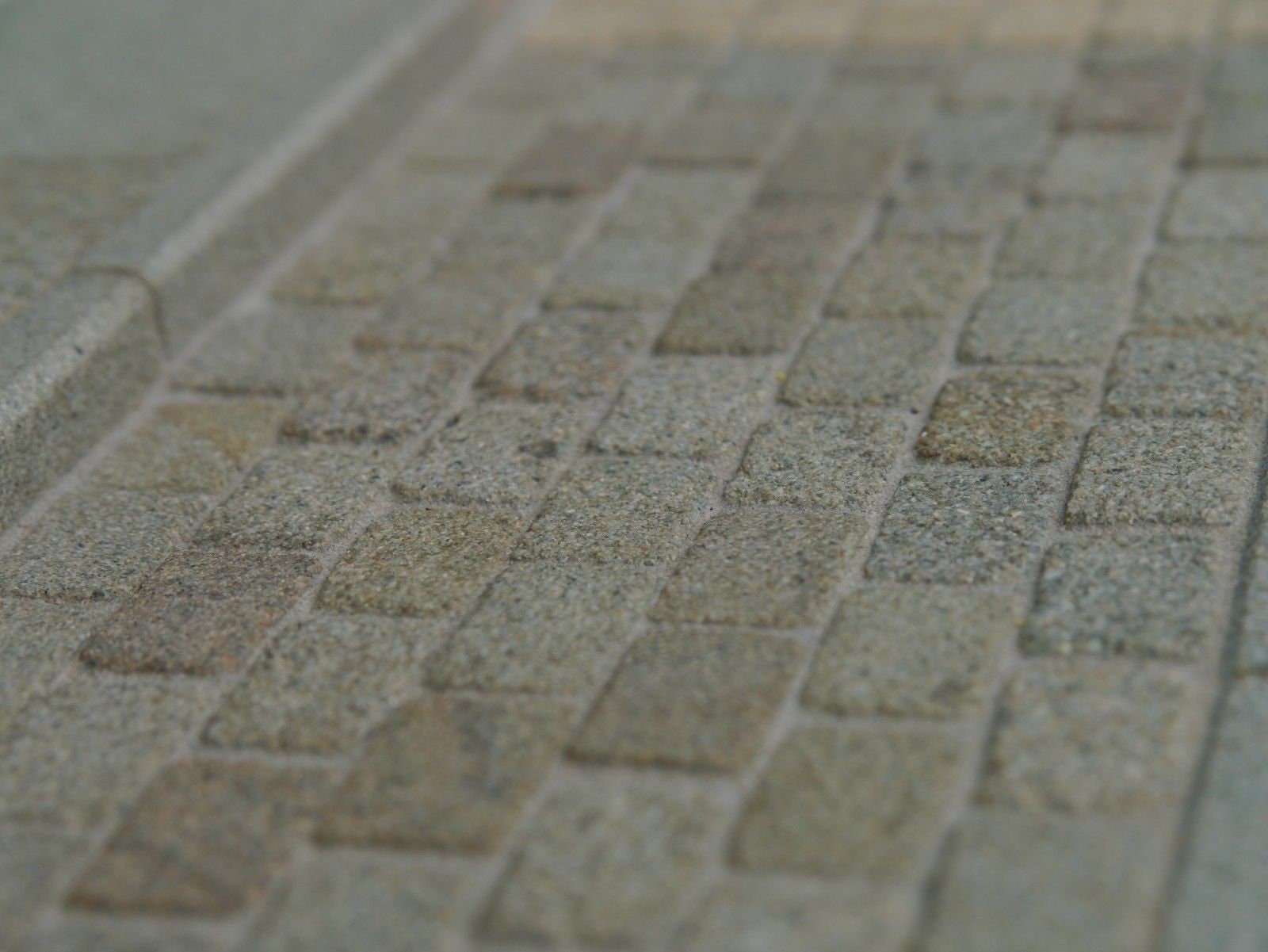 100sq Ins REAL Stone Grey Cobbles / Cobblestones for Models & Dolls ...