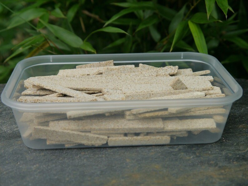 Bulk Box 100 Sq Ins REAL STONE York Sandstone Offcuts for - Etsy