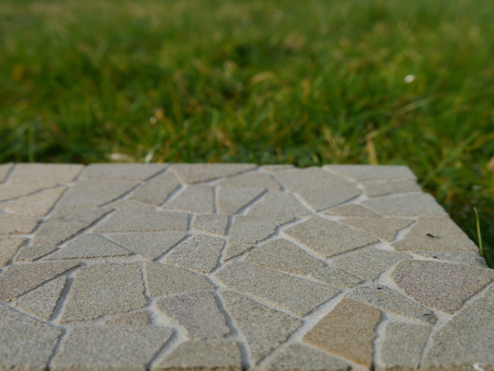 25 Sq Ins REAL Grey Stone Dolls House Garden Crazy Paving - Etsy