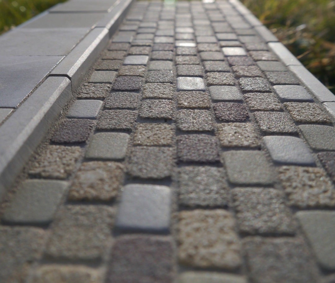 25 Sq Ins REAL Mixed Stone Dolls House Cobbles - Etsy