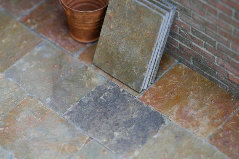 100 Sq Ins NEW REAL Rustic Slate 2 X 1.5 - Etsy