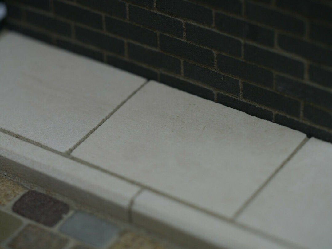 25 Sq Ins REAL LIMESTONE 2" X 1 1/2" Miniature Flags - Etsy