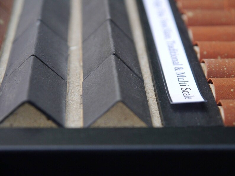 20 Miniature Versi Slate Ridge Tiles - Etsy