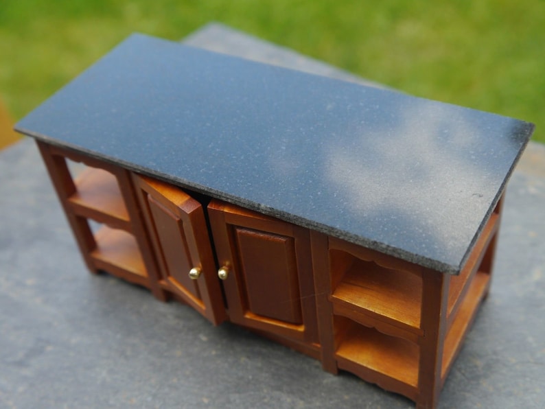 REAL Black Granite 1:12th Scale Miniature / Dolls House - Etsy