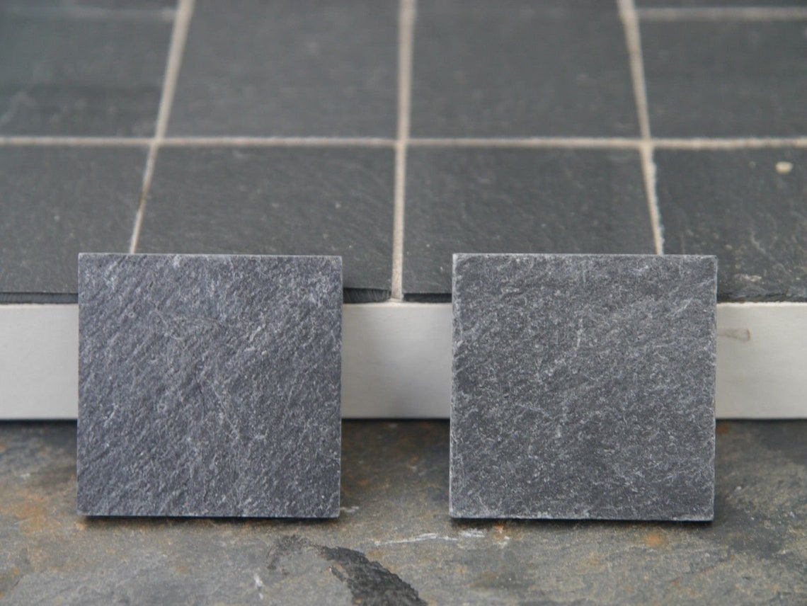 25 1:12th Scale REAL SLATE 1 Floor Tiles for Dollshouse | Etsy