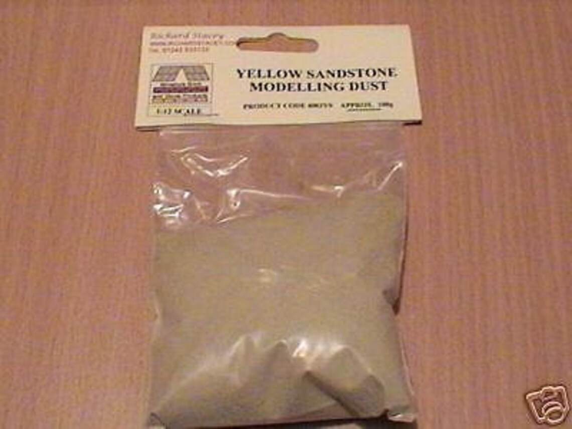 SANDSTONE Real Stone Miniature Modelling Dust - Etsy