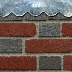 12" X 1" Small Decorative Edge Scallop LEAD FLASHING - Etsy