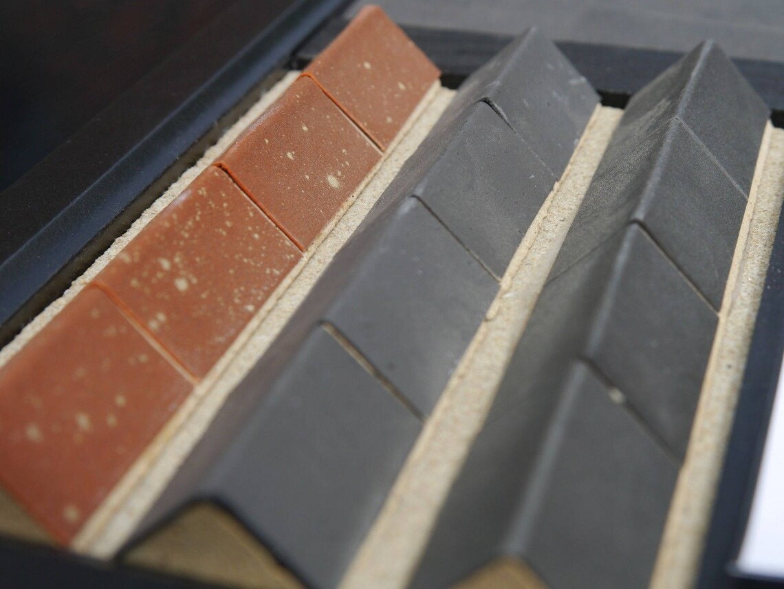 20 Miniature Versi Slate Ridge Tiles | Etsy