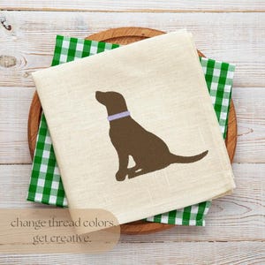 Labrador Embroidery Design Lab Machine Embroidery Design File Hunting ...