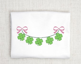 Shamrock Embroidery Design - Etsy