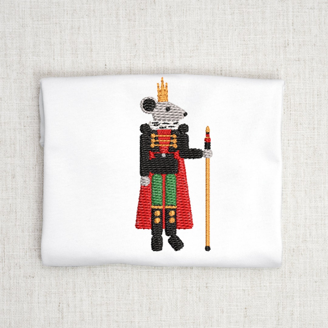 Christmas Nutcracker Mouse Embroidery Design File for Machine ...