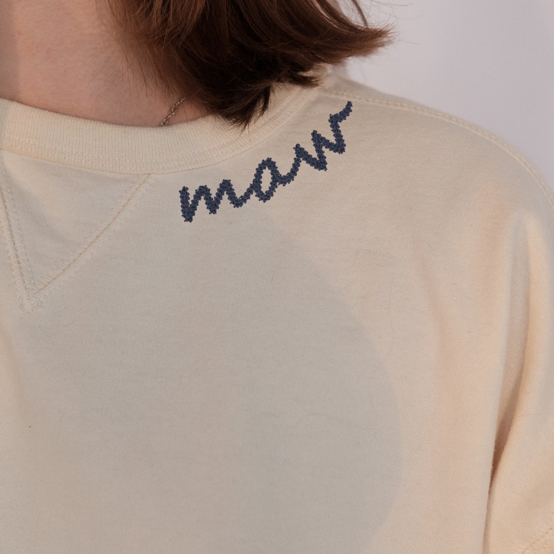 Maw Collar Embroidery Design, Mother's Day Machine Embroidery Design ...