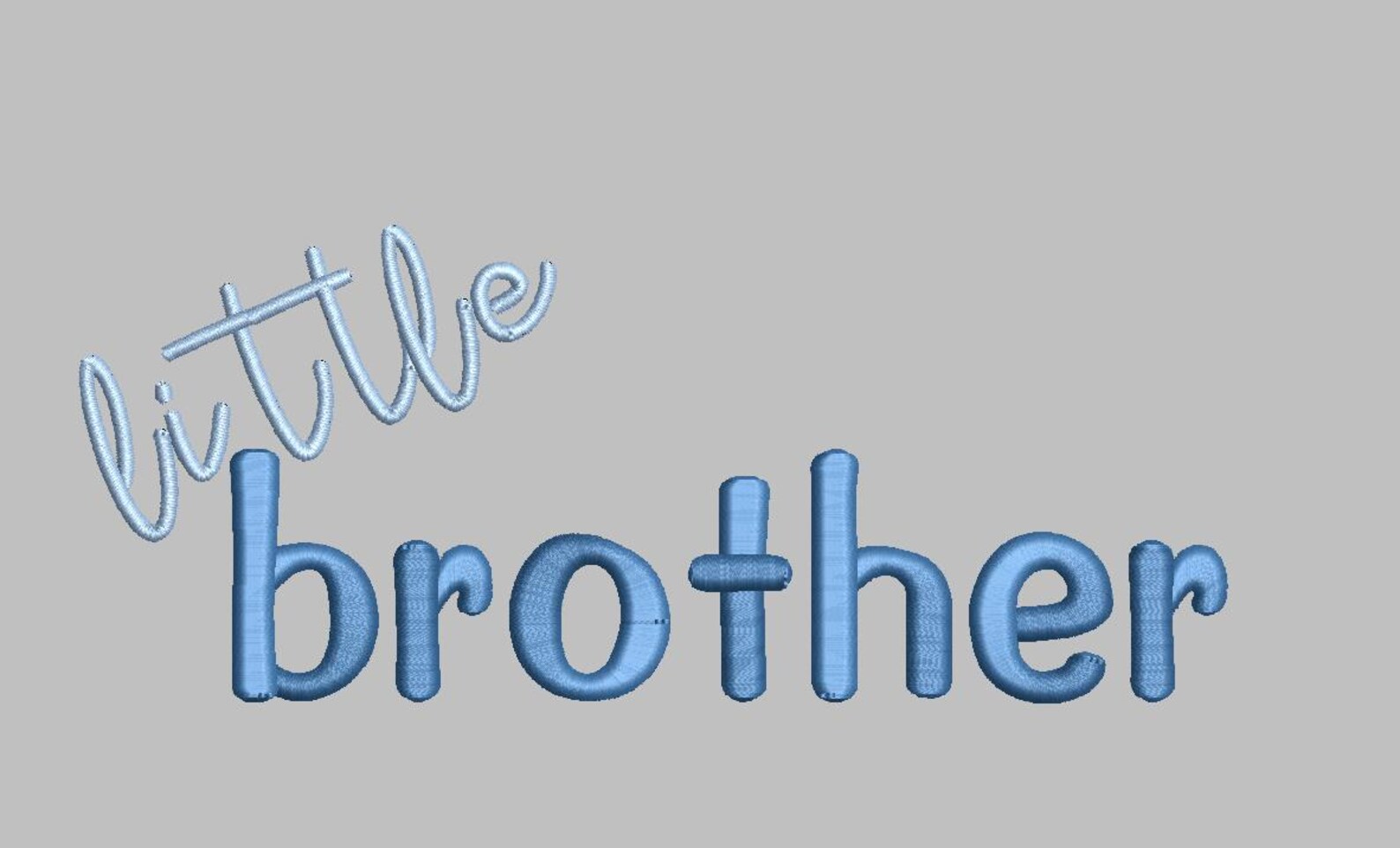 Little Brother Embroidery Design Little Brother Design Sibling ...