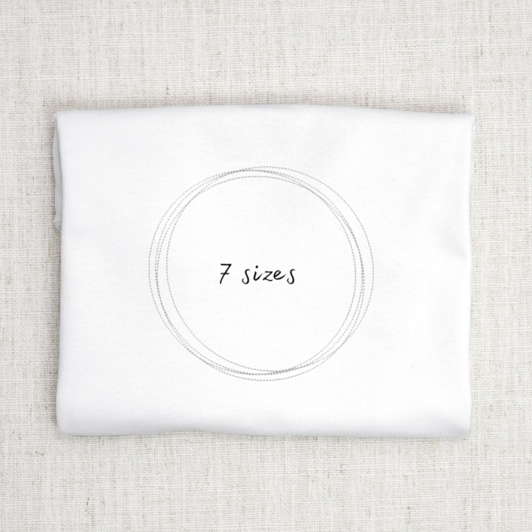 Circle Monogram Frame, Monogram Embroidery Design, Scribble Circle ...