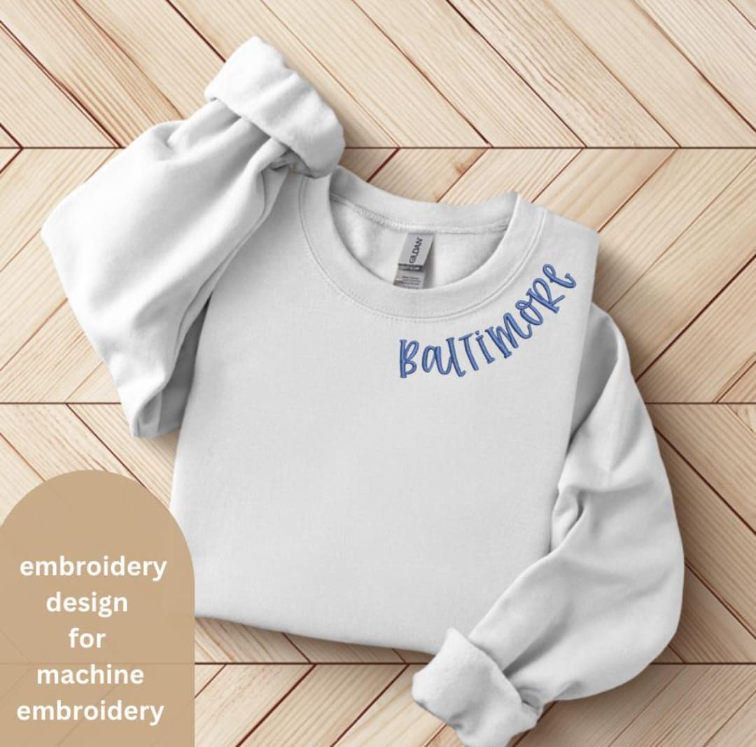 Baltimore Curved Neckline Embroidery Design – Machine Embroidery File ...