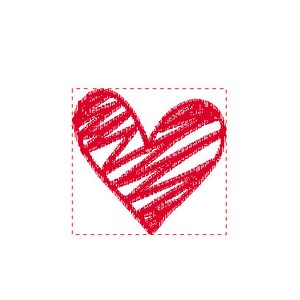 Scribble Heart Embroidery Design, Machine Embroidery Design File for ...