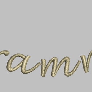 Gramma Collar Machine Embroidery Design File for Mother's Day ...