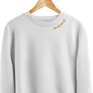 Meme Collar Machine Embroidery Design File for Mother's Day Meme ...