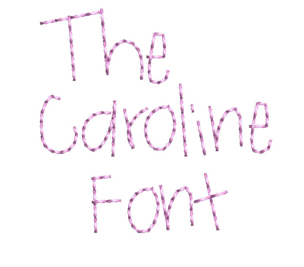 Embroidery Font, Machine Embroidery Design File for Any Occasion. the ...