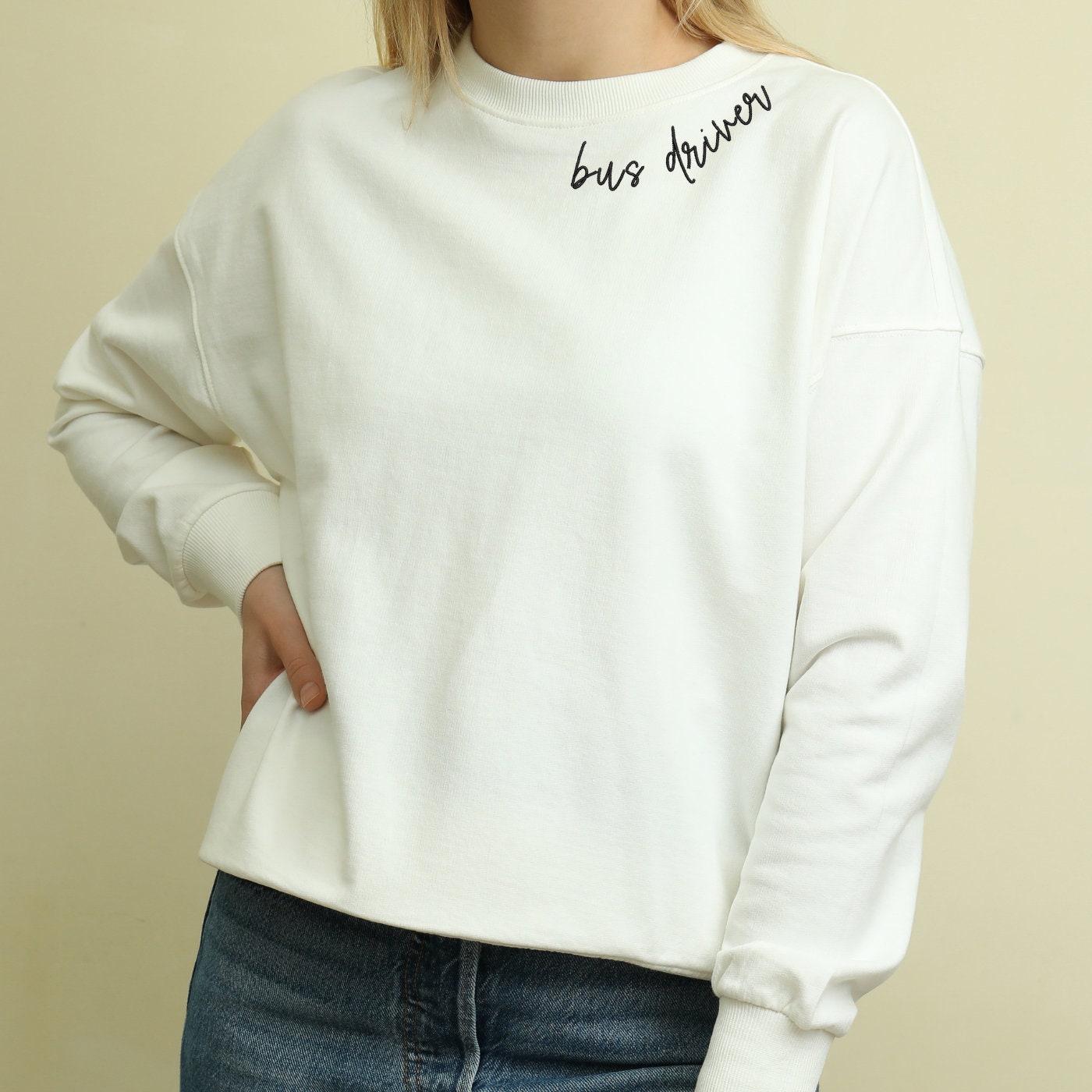 Bus Driver Embroidery Design, Collar Embroidery, Neckline Embroidery ...