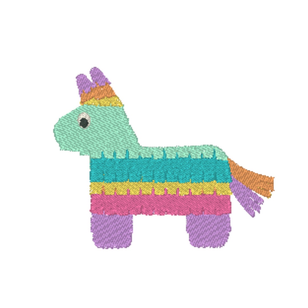 Pinata Machine Embroidery Design File for Cinco De Mayo - Etsy
