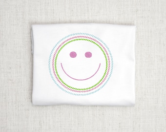 SMILEY FACE Embroidery Digital Download Design Embroidery Machine File ...