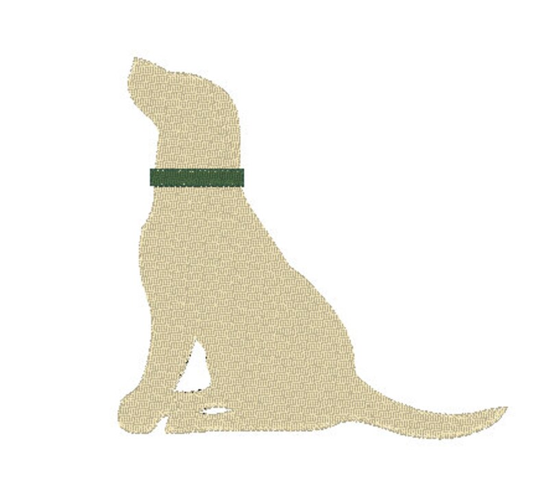 Labrador Machine Embroidery Design Lab Embroidery Dog - Etsy
