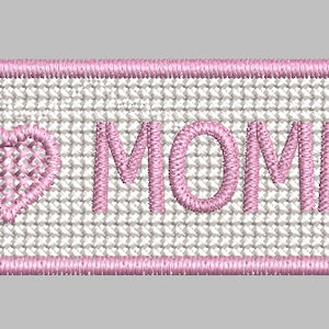 I Heart Mommy, I Heart Daddy Embroidery Design, Mother's Day, Father's ...