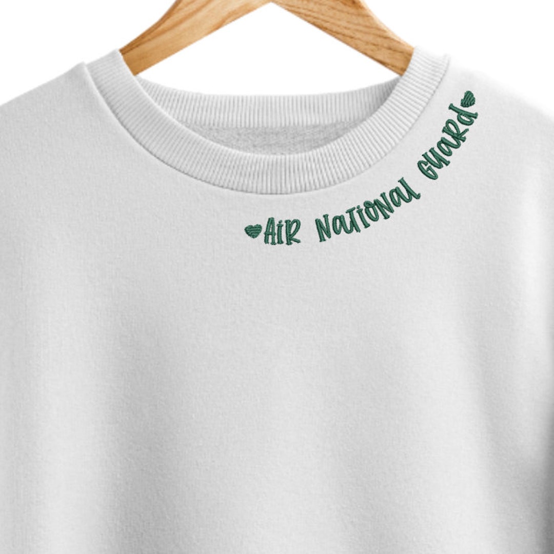 Air National Guard Collar Embroidery Design, National Guard Embroidery ...