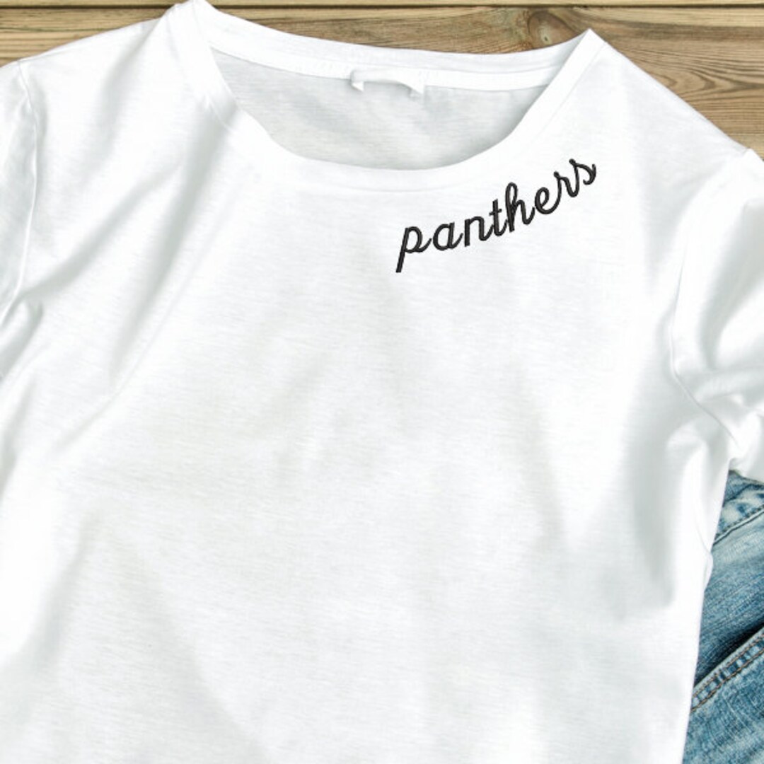 Panthers Collar Machine Embroidery Design File. Panther's Embroidery ...