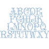 Fancy Embroidery Font, Machine Embroidery Design File for Instant ...