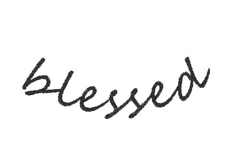 Blessed Embroidery Design Collar Embroidery Embroidery - Etsy