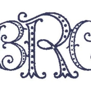 Fancy Embroidery Font, Machine Embroidery Design File for Instant ...