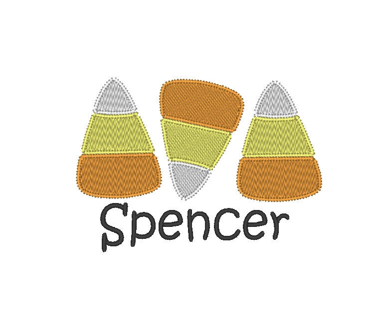 Candy Corn Embroidery Design Machine Embroidery Design - Etsy