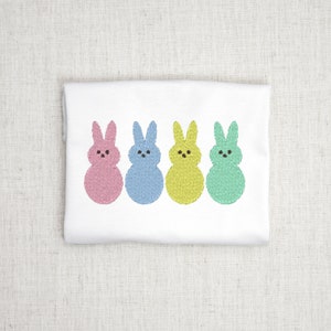 Peeps Easter Embroidery Design - Etsy