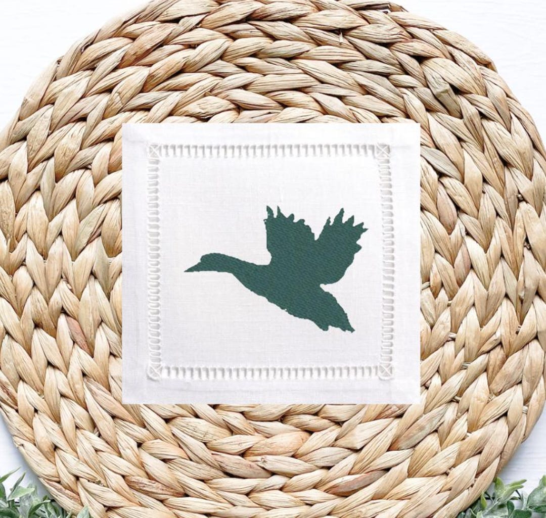 Duck Machine Embroidery Design Flying Duck Embroidery Duck Embroidery ...