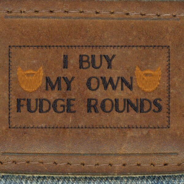 I Buy My Own Fudge Rounds Svg - Etsy