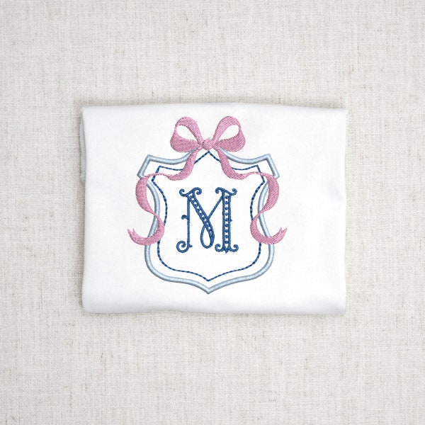Monogram Crest - Etsy