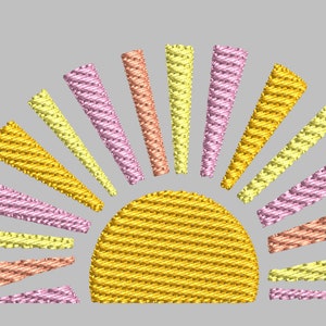 Sunshine Pocket Embroidery Design, Sunshine in My Pocket, Pocket ...