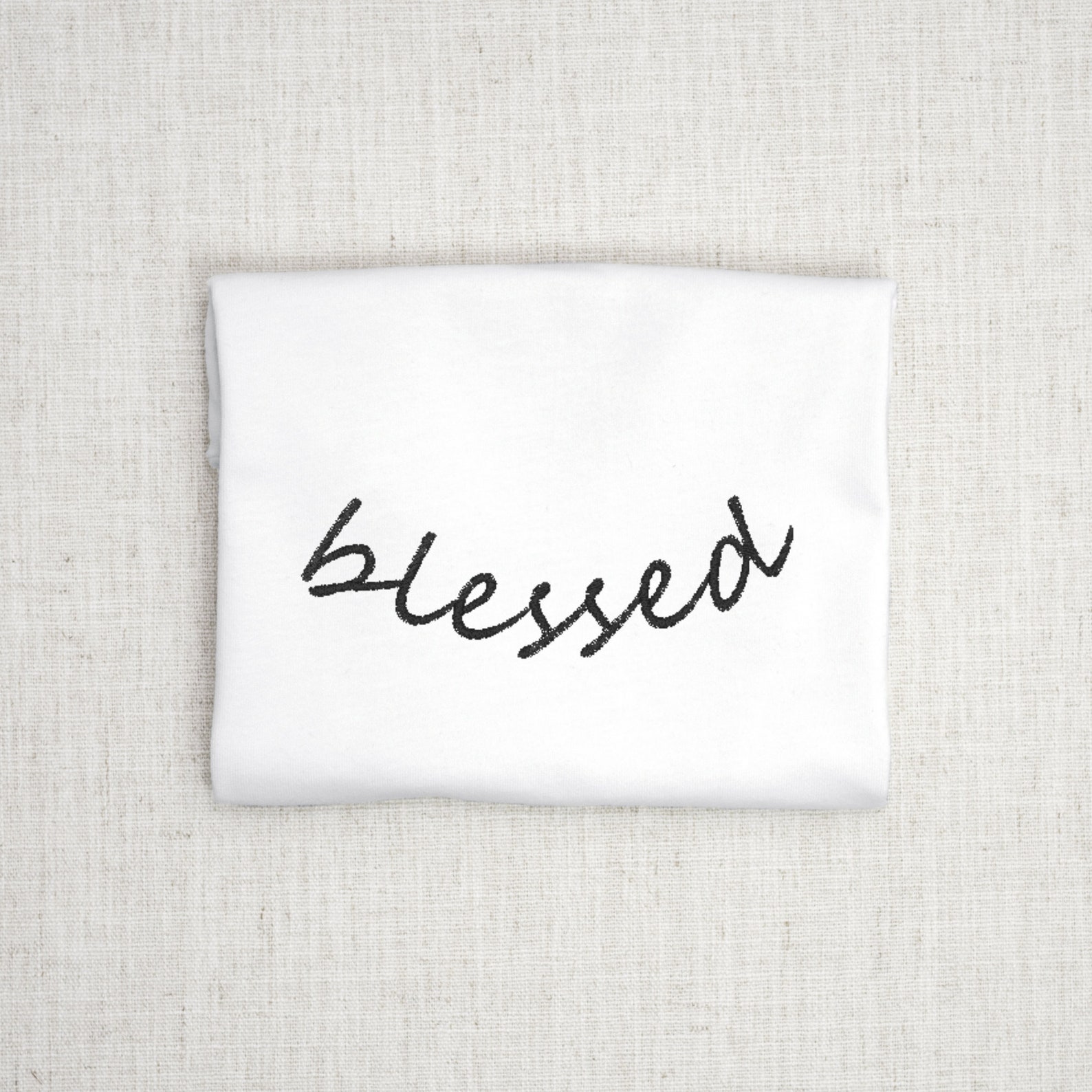 Blessed Embroidery Design Collar Embroidery Embroidery - Etsy