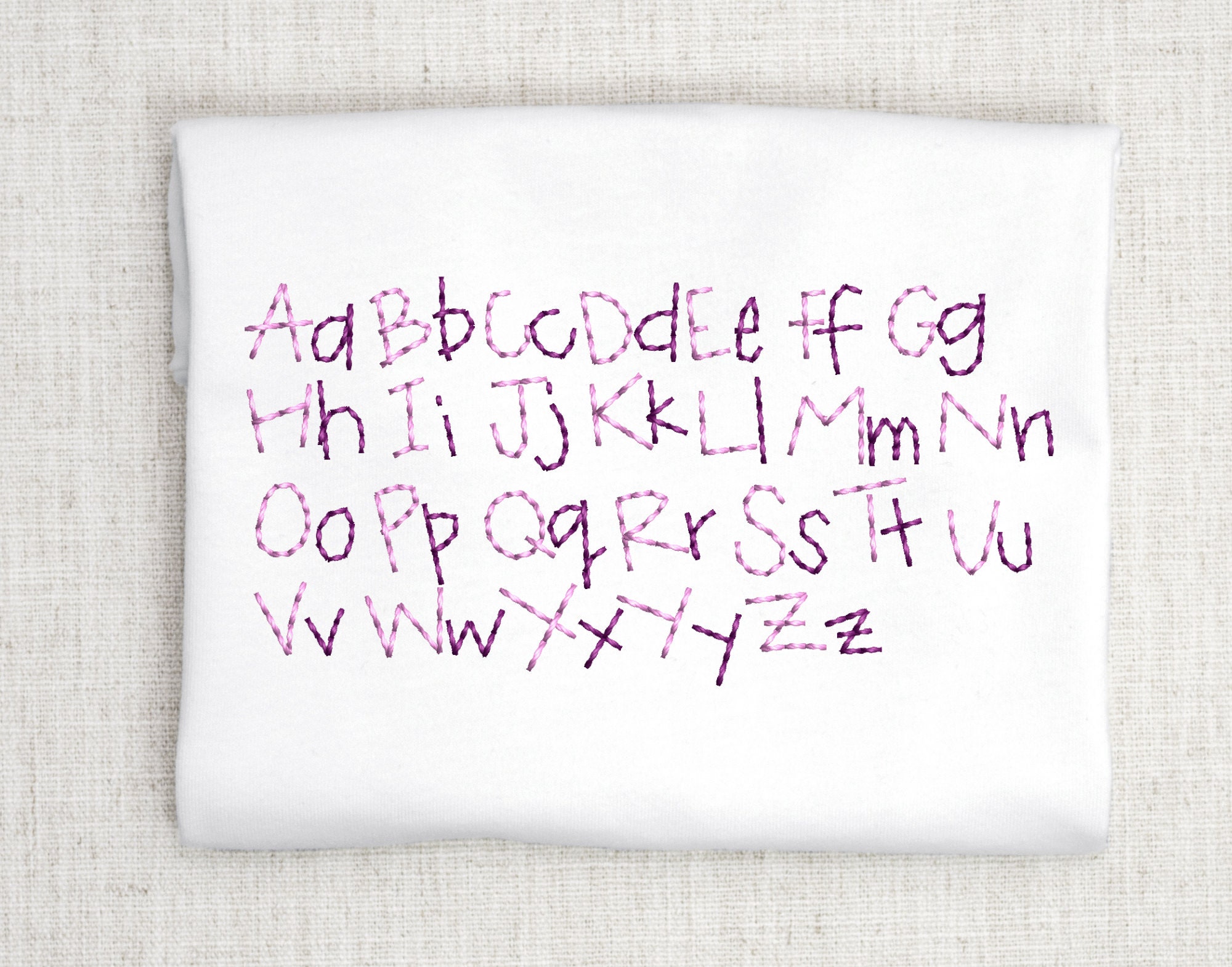 Embroidery Font, Machine Embroidery Design File for Any Occasion. the ...